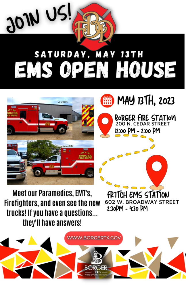 EMS OPEN HOUSE! | City of Borger